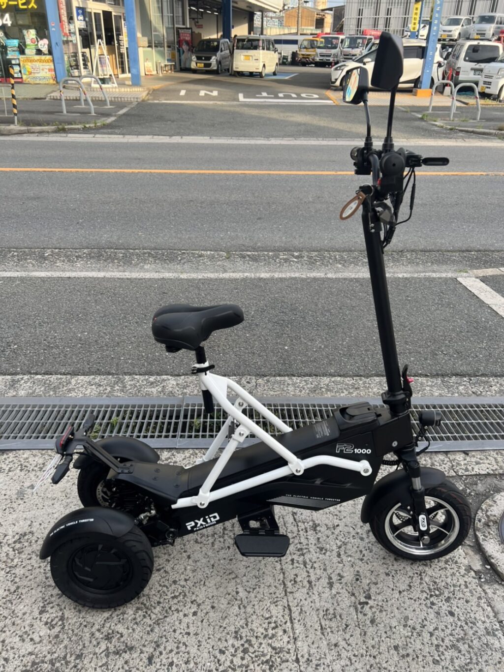 【試乗可】折り畳み式電動スクーターPXiD-F2の取扱いスタート！ | 大阪 レンタルバイク 二輪処グループ